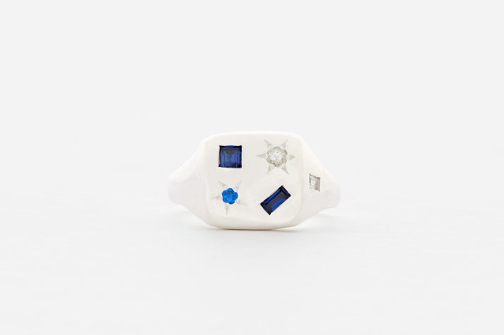 Silver Tablet Ring – Seb Brown