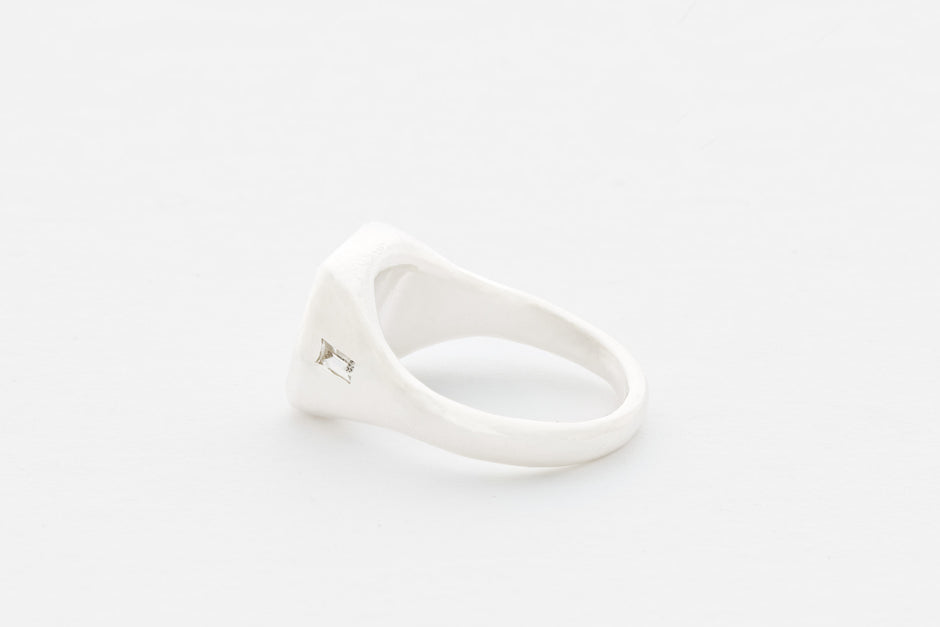 Silver Tablet Ring – Seb Brown
