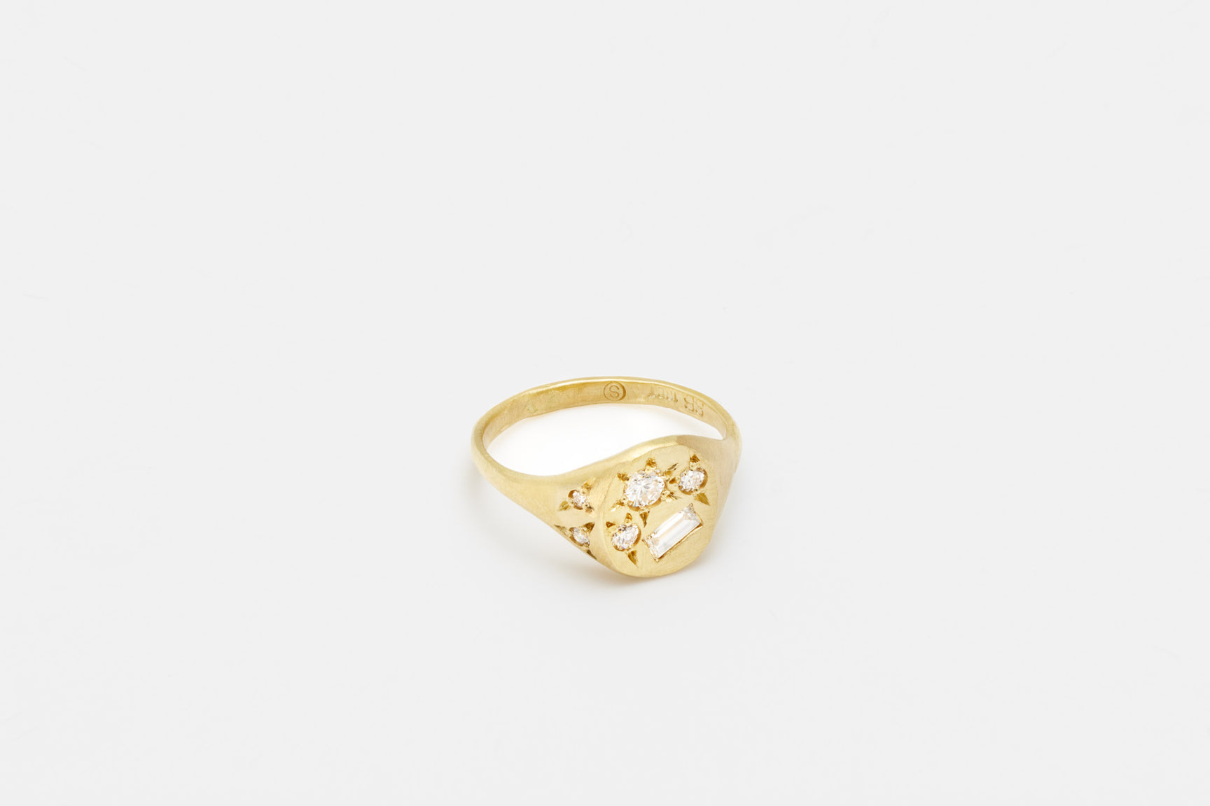 Neapolitan Diamond Ring – Seb Brown
