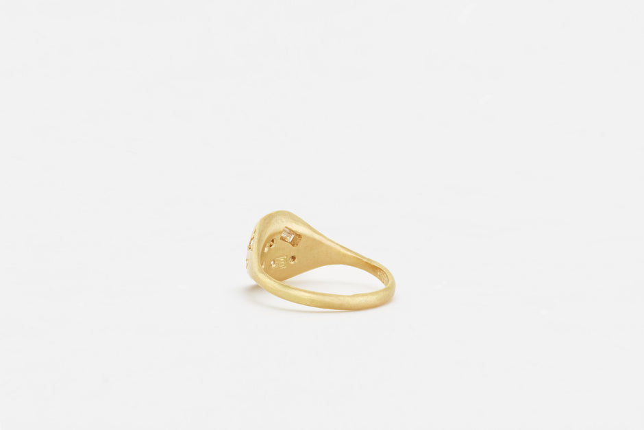Neapolitan Diamond Ring – Seb Brown